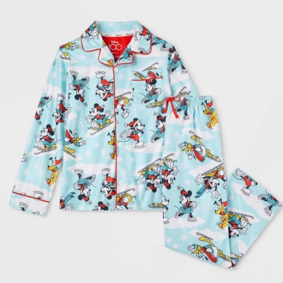 Disney | Intimates & Sleepwear | Disney 0 Adult Long Sleeve Notched ...